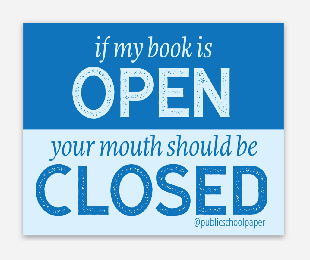 Open/Closed Vinyl Sticker – Public School Paper Co.