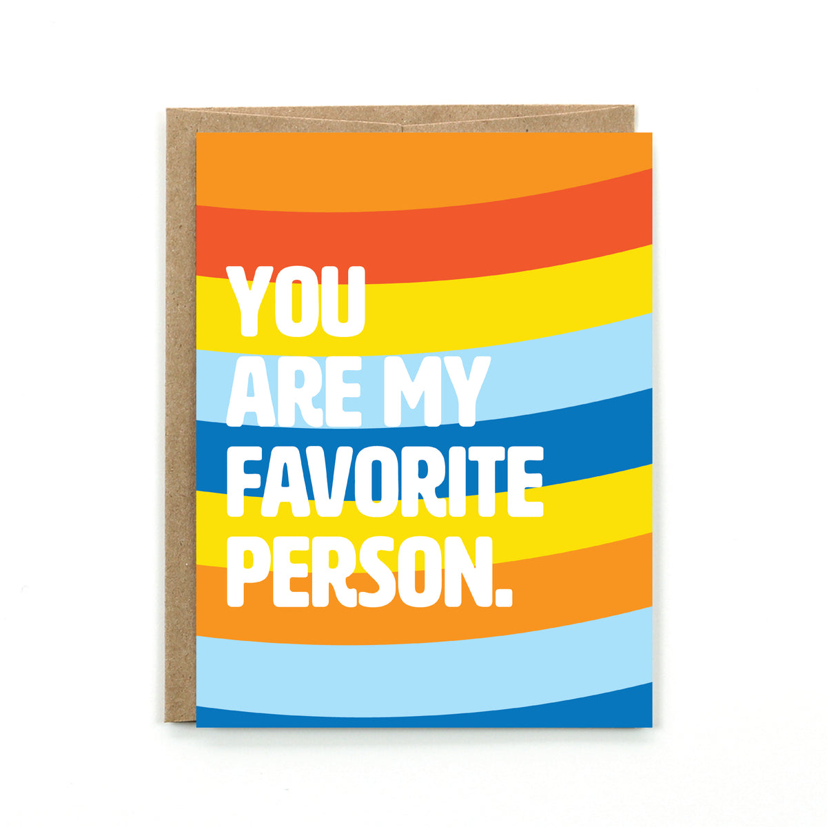 Favorite Person Card – Public School Paper Co.