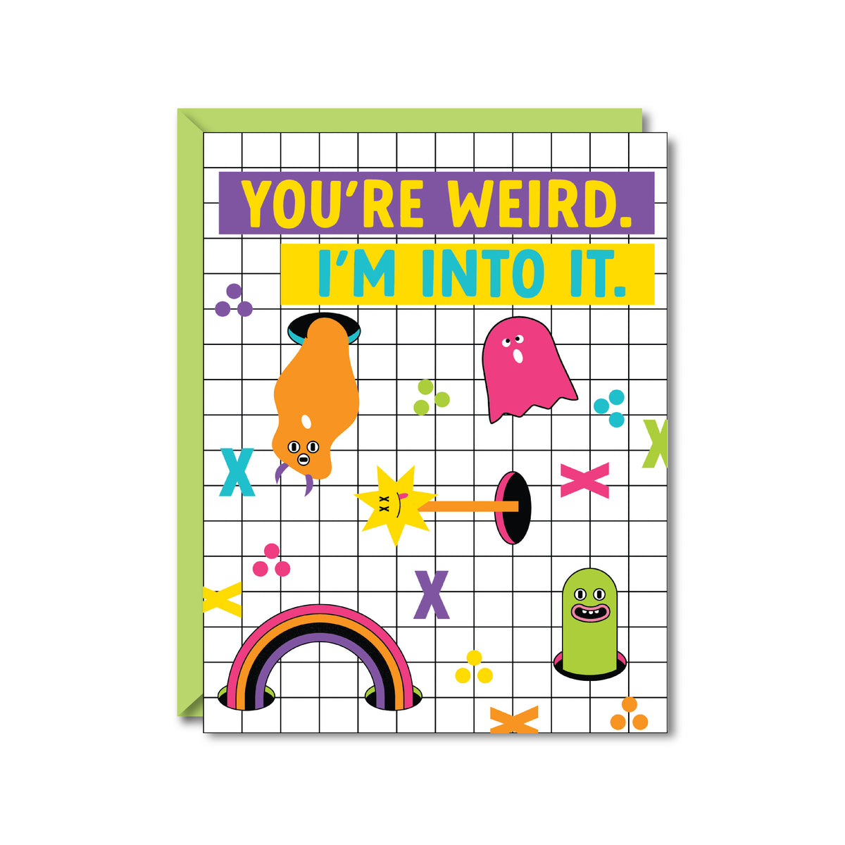 You're Weird Card – Public School Paper Co.