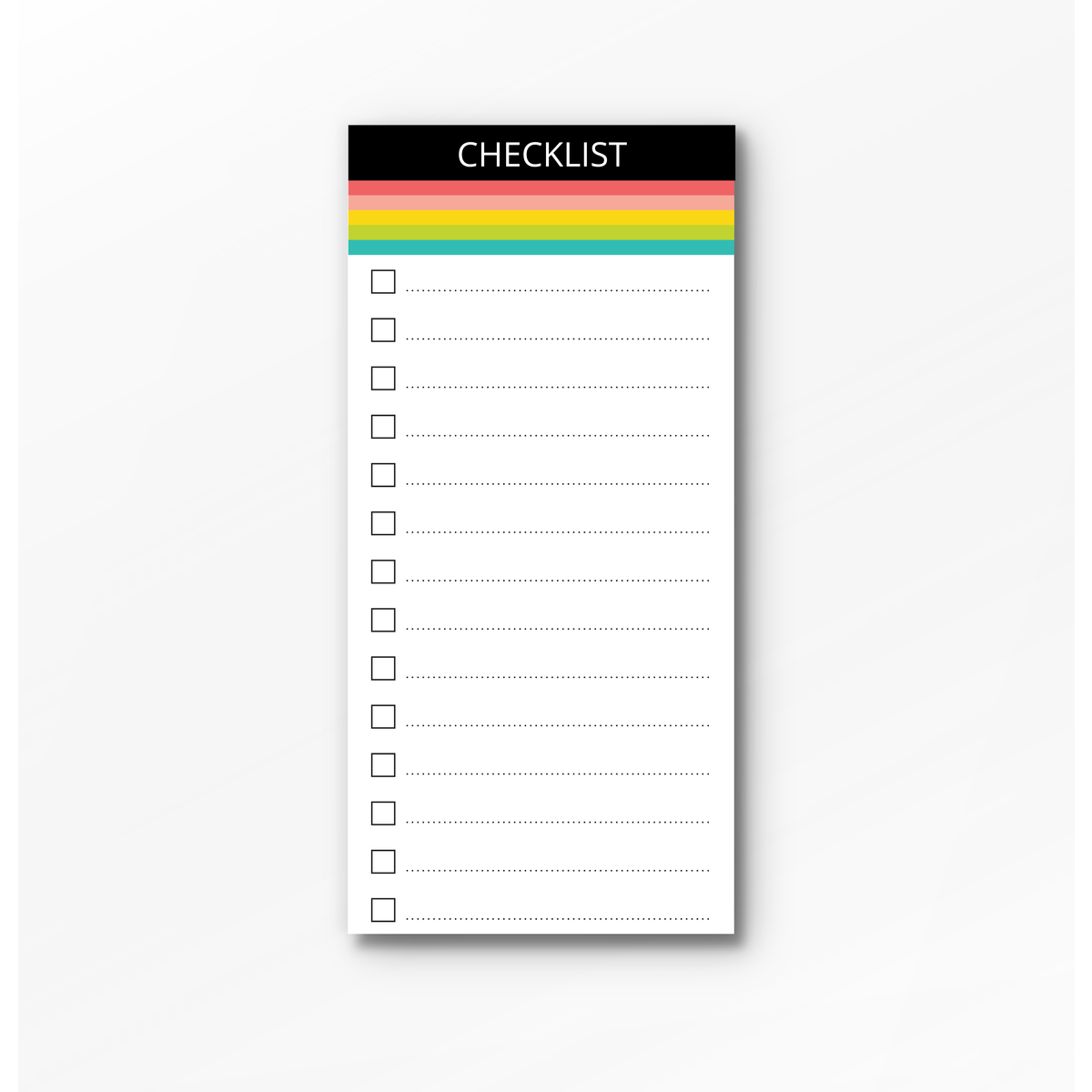 Stripe Checklist – Public School Paper Co.