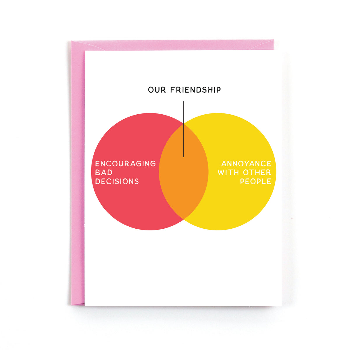 Venn Diagram Friendship Card – Public School Paper Co.